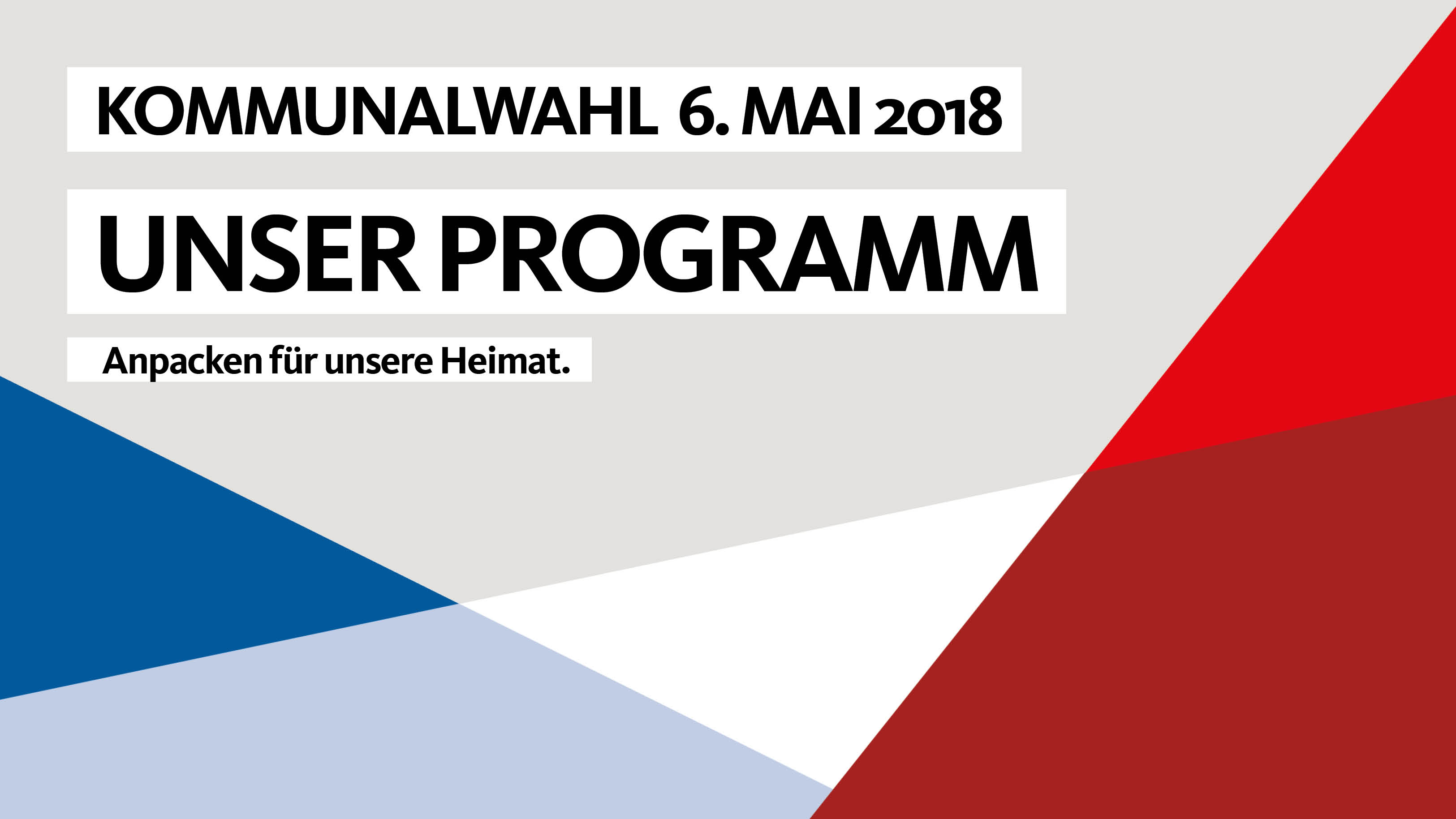 Unser Programm | CDU Glinde